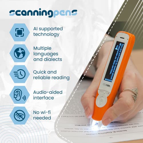 C Pen Text to Speech Exam Reader 2 – OCR Text to Speech Scanning Device ...