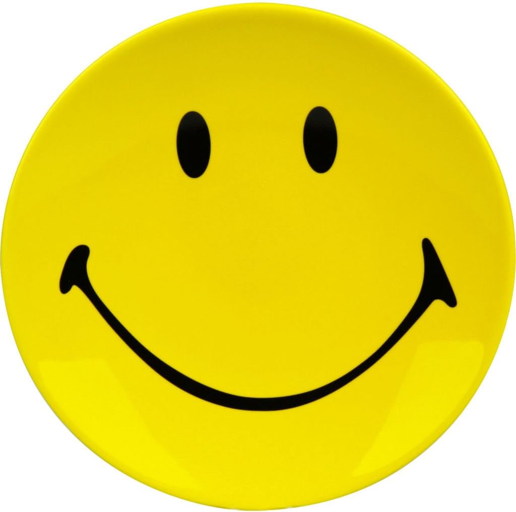 Amazon.com | Waechtersbach Smiley Salad Plate, Set of 4: Salad Plates