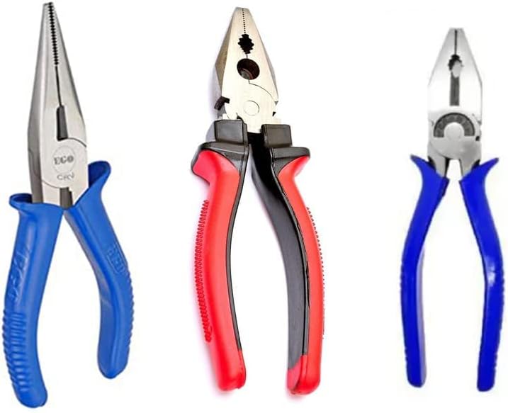 SP Combination & Nose Plier Combo Cutting player Cutting plier for home ...