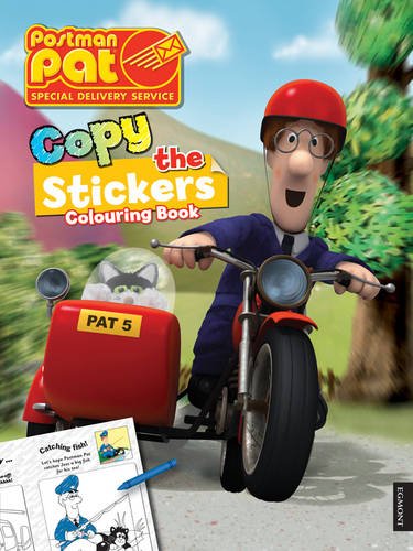 Postman Pat Copy the Stickers Colouring Book: Na: 9781405261944: Amazon ...