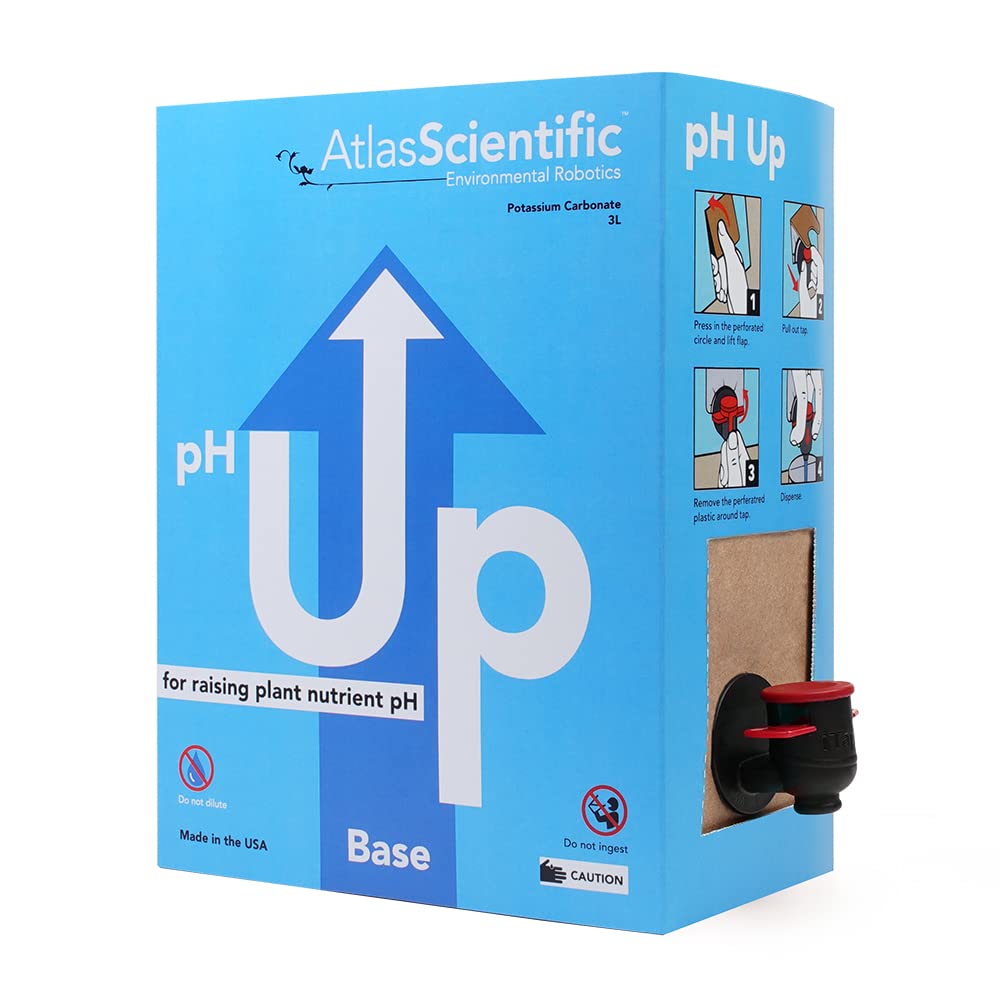 Atlas Scientific pH Up 3 Liter Box: Amazon.com: Industrial & Scientific
