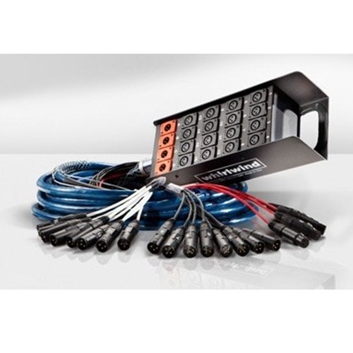 Whirlwind Audio Snake, MEDUSA, 12 XLR inputs, no returns, 50' : Amazon ...