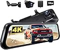 Amazon.com: WOLFBOX G850 PRO 4K Mirror Dash Cam with ADAS and BSD ...