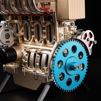TECHING v4 Engine Model kit Full Metal Model Engine Philippines | Ubuy