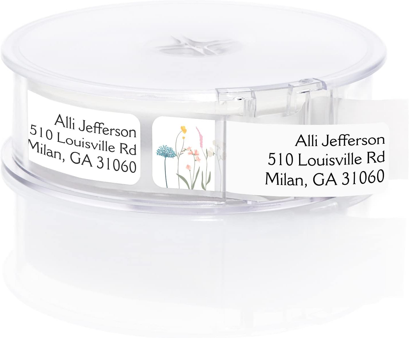 Amazon.com : Wildflower Rolled Address Labels / 250 Personalized Return ...