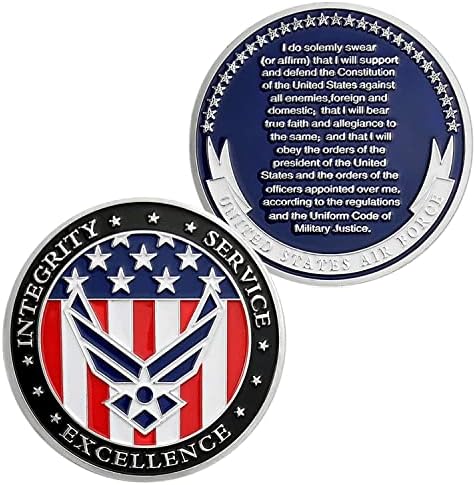 Amazon.com: United States Air Force Challenge Coin Airman's Creed ...
