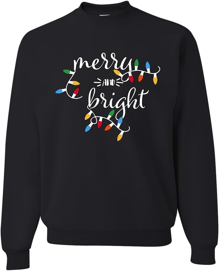 Amazon.com: Merry And Bright Christmas Lights, Cute Festive Colorful ...