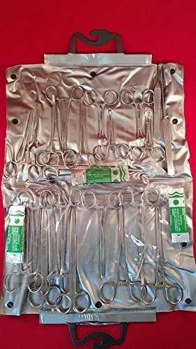 Amazon.com: 73 PCS Set Spay Instruments Forceps Scissors Veterinary ...