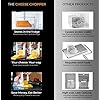 Amazon.com: Cheese Chopper 4-in-1 | Cheese Storage with Handle, Grater ...