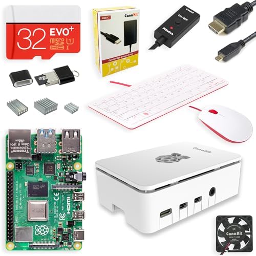 Amazon.com: CanaKit Raspberry Pi 5 Desktop PC with SSD (Fully Assembled ...