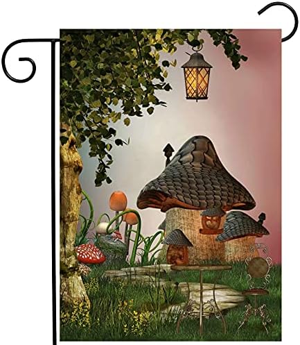 Amazon.com : AVOIN colorlife Home Sweet Home Spring Mushrooms Garden ...