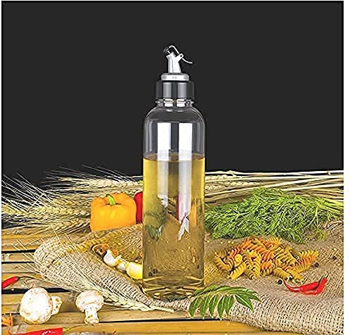 Hi-Res Plastic 1 litres Oil Dispenser/Pour for Cooking, Easy Flow Oil ...