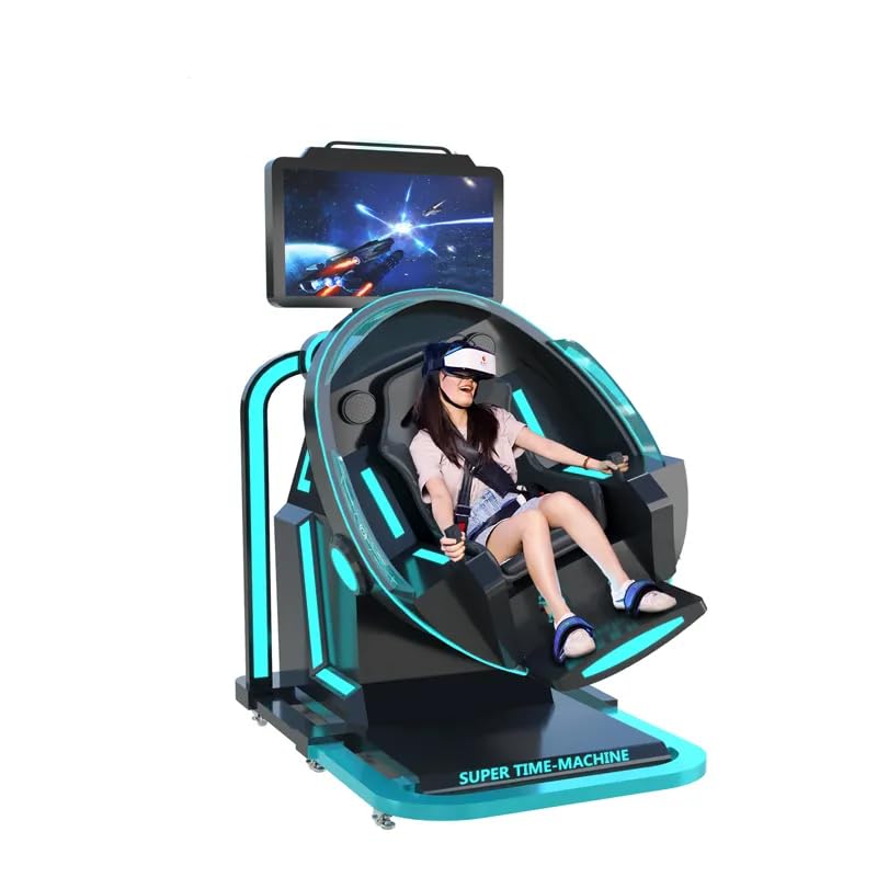 Amusement arcade arena coin operate machine 720 fly VR 360 space flight ...