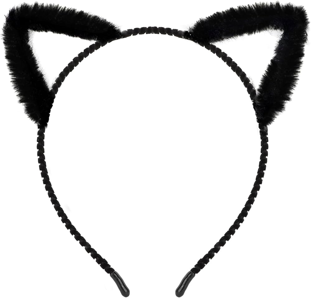 Black Cat Ear Headband