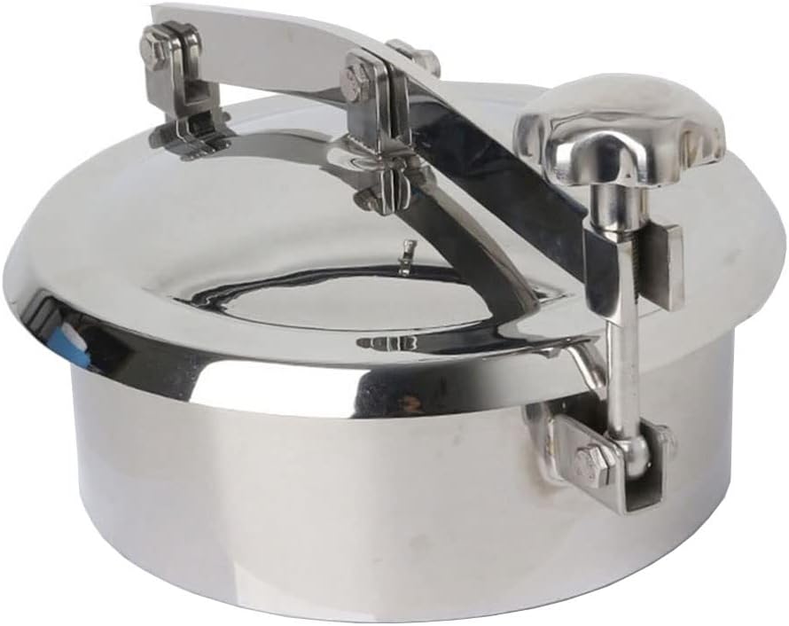 Amazon.com: Stainless Steel Pressure Manhole Cover, 150mm-450mm Round ...