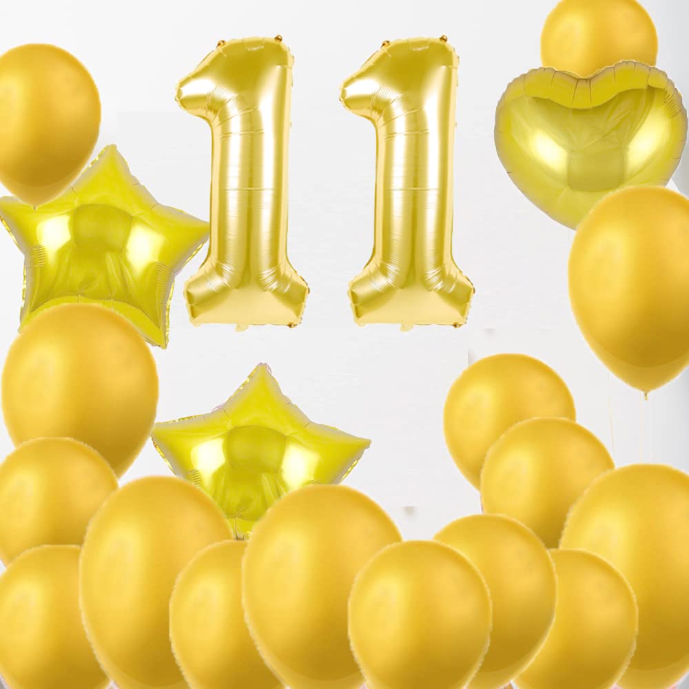 Balloons That Say 11 On Them