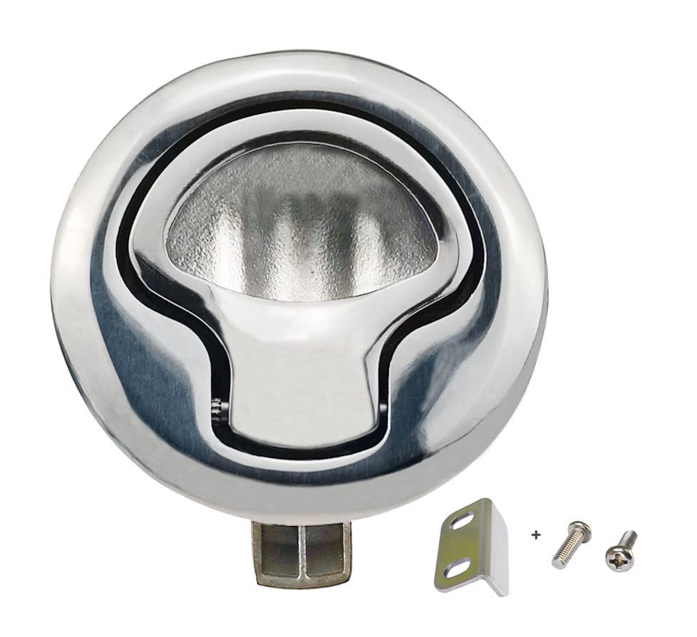 Buy SAIYEN 2.4" Stainless Steel Slam Latch Push to Close Slam Latches ...