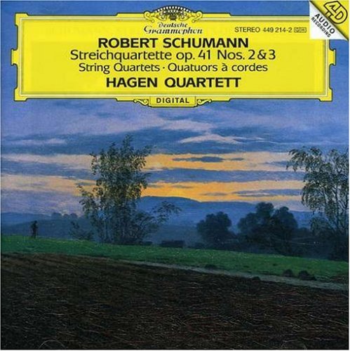 Schumann, R., Hagen Quartet - Schumann: String Quartets Op. 41 Nos. 2 & 3 - Amazon.com Music