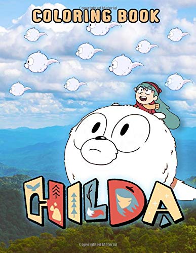 Hilda Coloring Book: Coloring Books For Kid And Adult With Crayons ...
