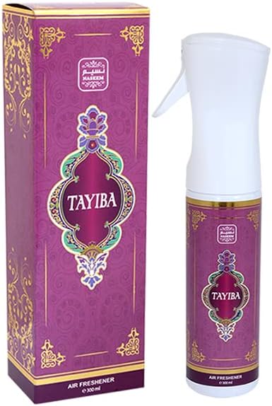 Amazon.com: NASEEM TAYIBA PERFUMED AIR FRESHENER 300ML | AREA DEODRIZER ...