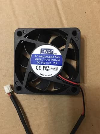 Amazon.com: for FD6015S14M DC14V DC14V 6CM 6015 Cooling Fan : Electronics