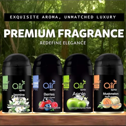 Air Spritz 225ml Freshmatic Automatic Air Freshener Refill (GREEN APPLE ...