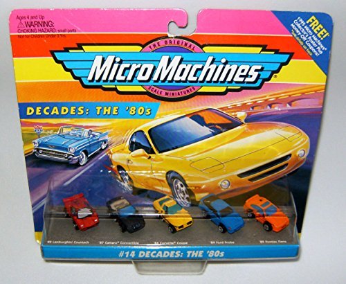 Micro Machines Decades the 80s (1980's) #14 Collection : Amazon.in ...