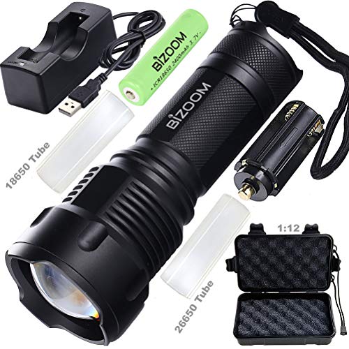 bizoom Bizoom W2 High lumen tactical flashlight 1000 lumens Large Ultra ...