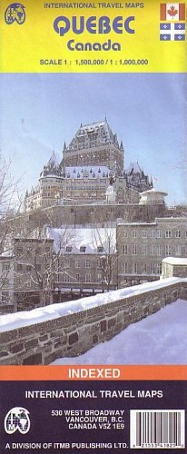 Carte routière : Quebec Province : Cartes ITM: Amazon.fr: Livres