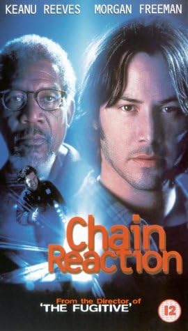 Chain Reaction [VHS] : Keanu Reeves, Morgan Freeman, Rachel Weisz, Fred ...