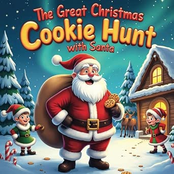 The Great Christmas Cookie Hunt with Santa Story for kids: WARD, LIAM ...
