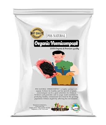 POS NATURAL Premium vermicompost for plants growth : Amazon.in: Garden ...