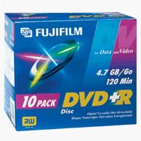 Amazon.com: Fuji Film 25302210 Recordable DVD+R : Electronics