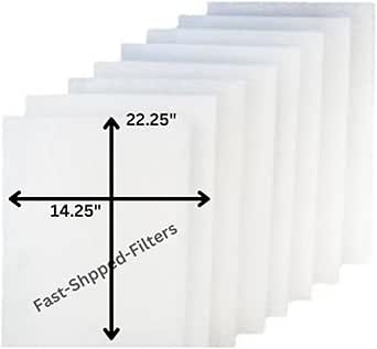 Amazon.com: Fast-Shipped-Filters 8 Pack 16x25 Designed to Fit Cimatec ...