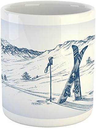 Amazon.com: Burns Glass Creative Ski Boot Coffee Mug, 16 Oz Ceramic Mug ...