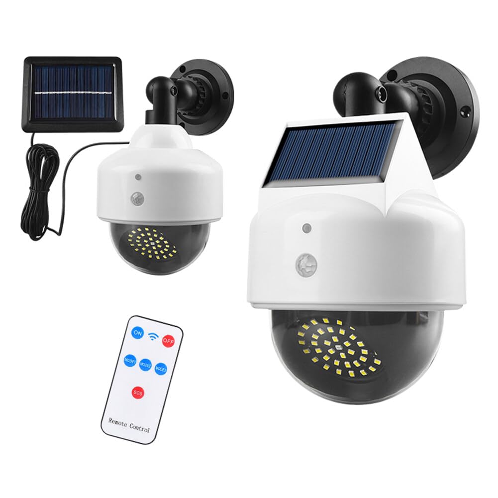 Dummy Cameras For Outside Solar Fake Security Camera With Motion Light ...