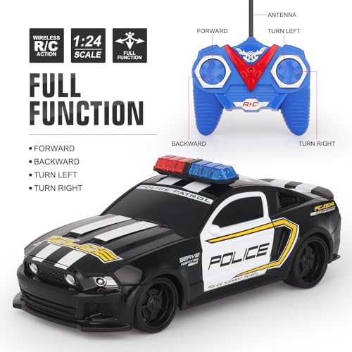 Snapklik.com : RC Remote Control Police Chase FunPack Of 2 Upgraded ...