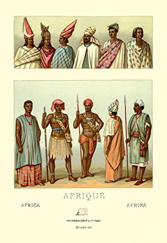 Amazon.com: BuyEnLarge Ten African Tribe Members - 12x18 Art Poster ...