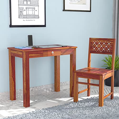 Buy SH Furniture Solid Sheesham Wood Study Table for Study Room, Study ...