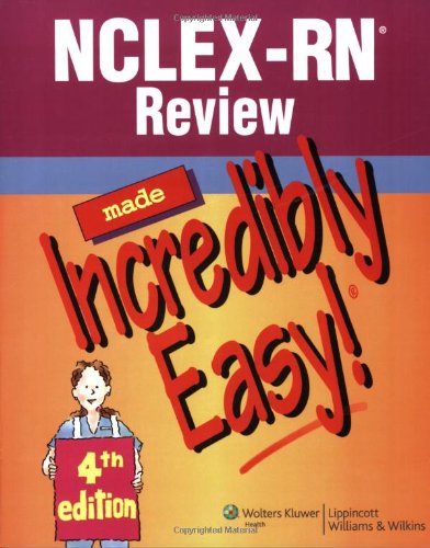 NCLEX-RN Review Made Incredibly Easy!: 9781582556710: Medicine & Health ...