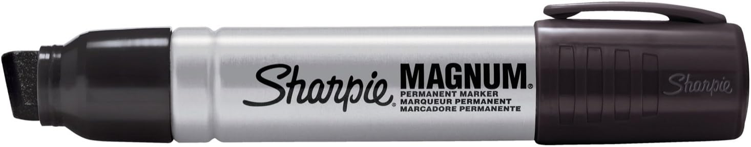 2 Pack Sharpie 44101 Sharpie Magnum Permanent Marker Black : Amazon.ca ...