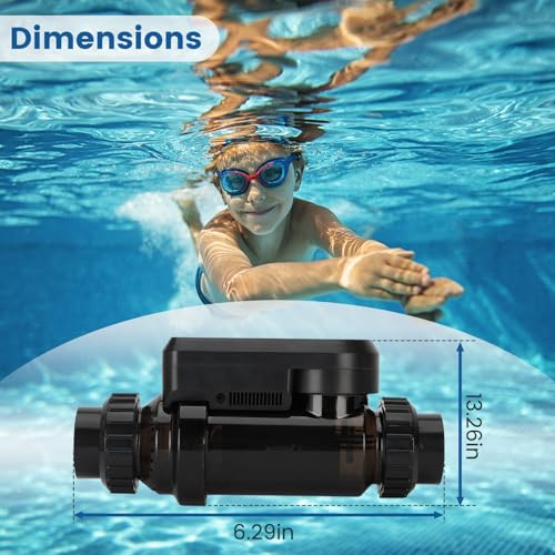 Fengind Salt Water Chlorination System for Swimming Pools, Up to 25,000 ...