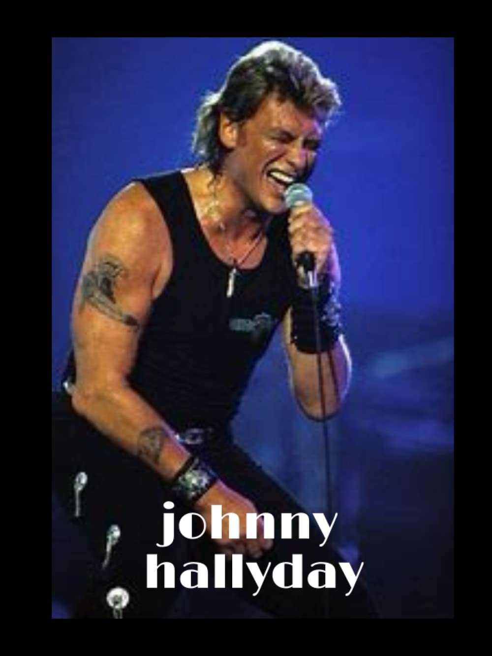 Buy johnny hallyday: carnet de note johnny hallyday/johnny hallyday ...