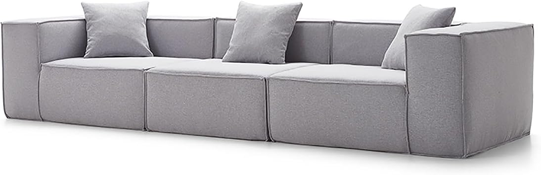 Generic Cloud Sectional Modular Sofa with Washable Velvet Cover