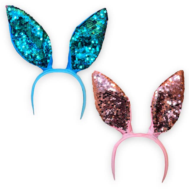 Amazon.com: LUX TRENDS Bunny Rabbit Headband with Cute Ears Unisex Soft ...