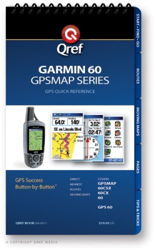 Garmin GPSMAP 60 Qref Checklist (Qref GPS Quick Reference) | Amazon.com.br