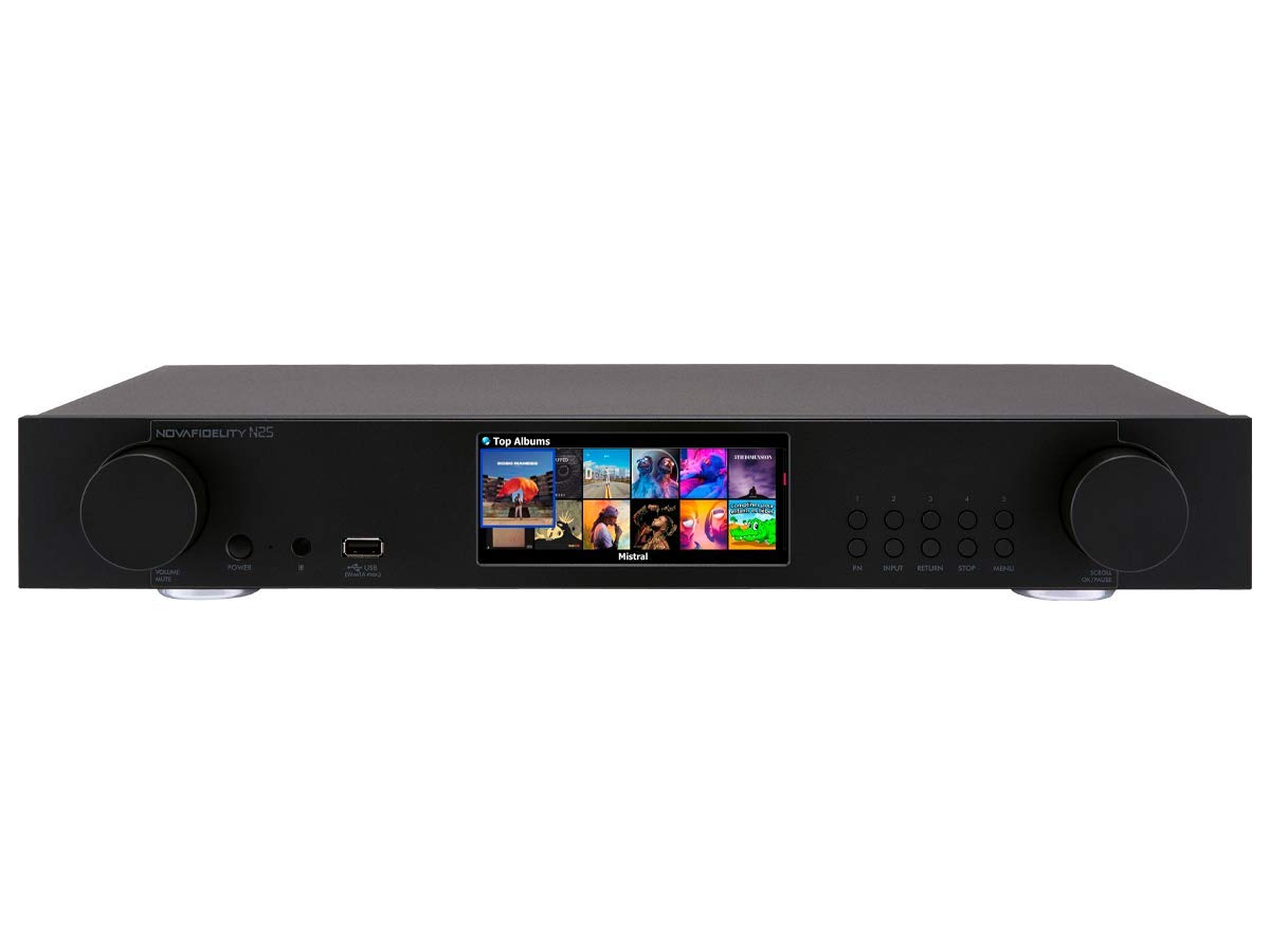 Novafidelity N25 Music Streamer And Media Renderer With Dac Bluetooth ...