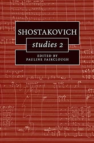 Shostakovich Studies 2 1 Edition – Mezene Store