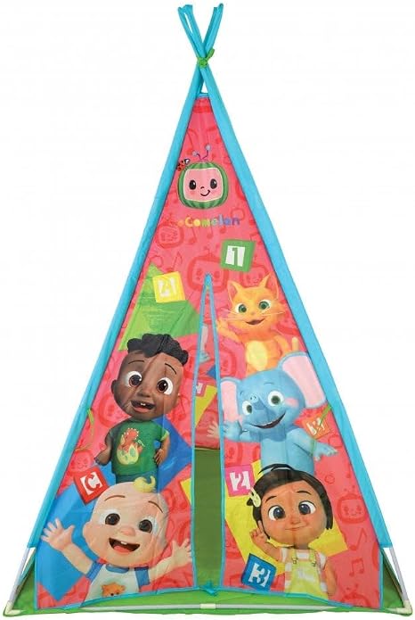 CoComelon Kids' Tepee Play Tent - Officially Licensed Design for ...