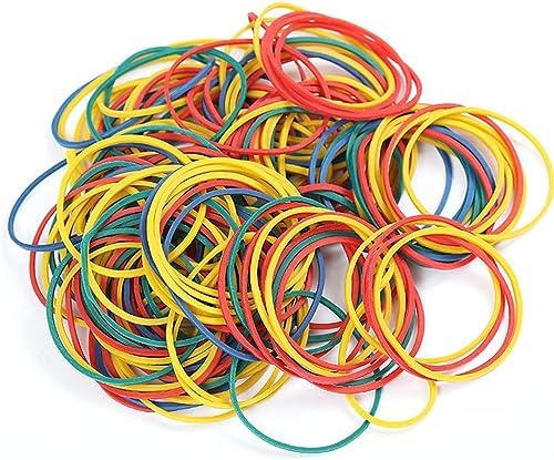 Amazon.com: 600 bandas de goma de gran elasticidad multicolor de 1.5 ...